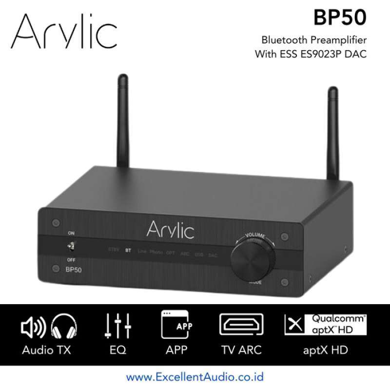 Jual Bluetooth Preamplifier Arylic Bp50 Bp 50 Bp-50 With Audio ...