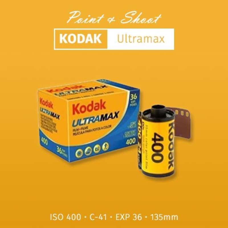 Jual Kodak Ultramax Gc 35mm Iso 400 Ultra Max - Roll Film Di Seller ...
