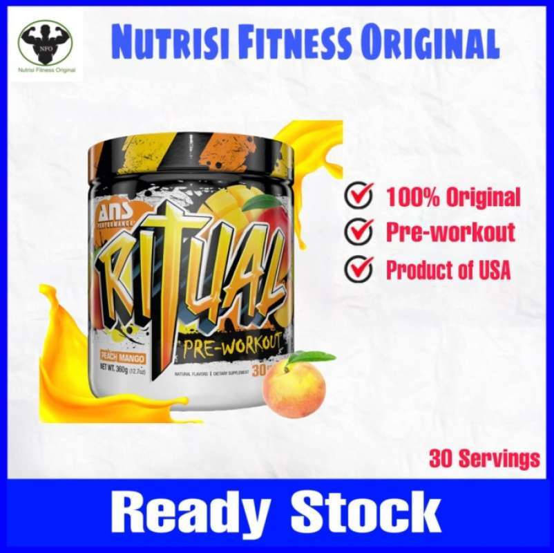 Promo Ans Performance Ritual 30 Servings Pre Workout Preworkout Diskon ...