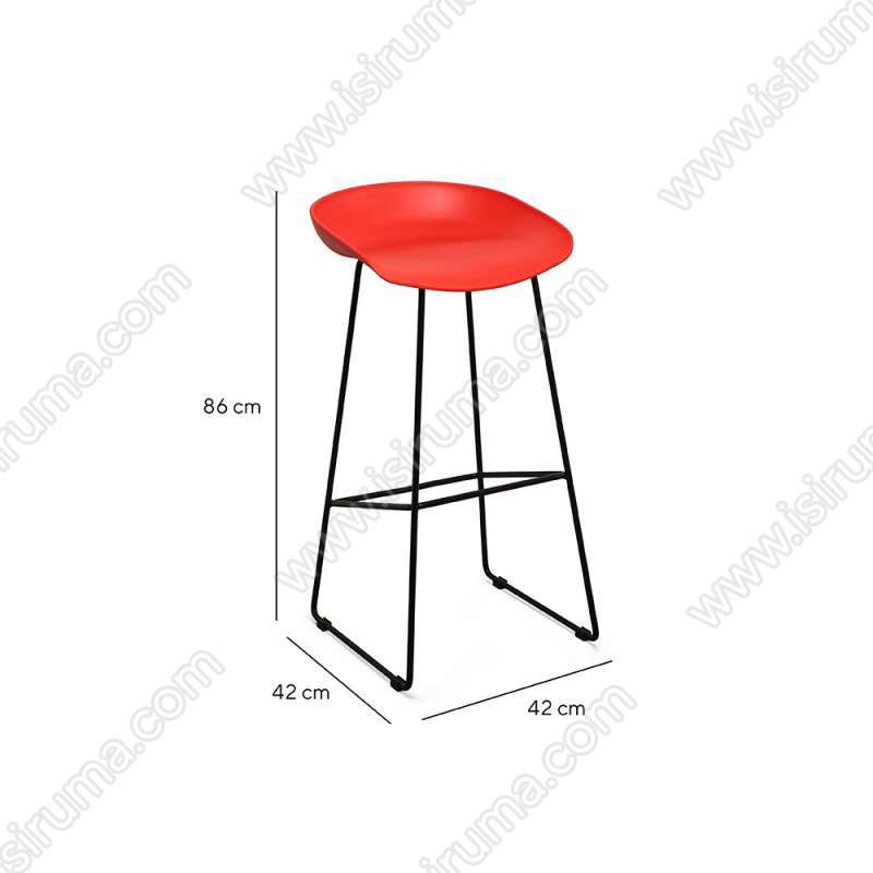 Promo Kursi Tinggi Bar Cafe Minimalis Awl Bar Stool - Isiruma Diskon 30 ...