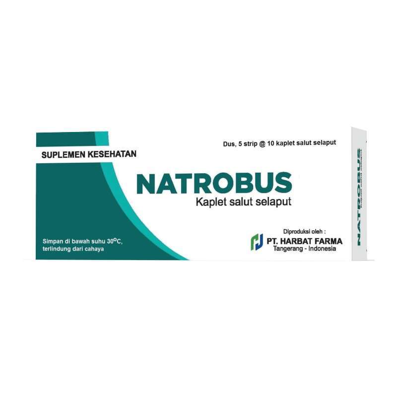 Jual Natrobus Kaplet 1box -melancarkan Peredaran Darah Di Seller Ikong Group Official Store ...