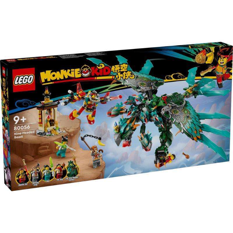 Jual Lego Monkie Kid 80056 Nine-headed Beast (757 Pieces) Mainan Susun ...