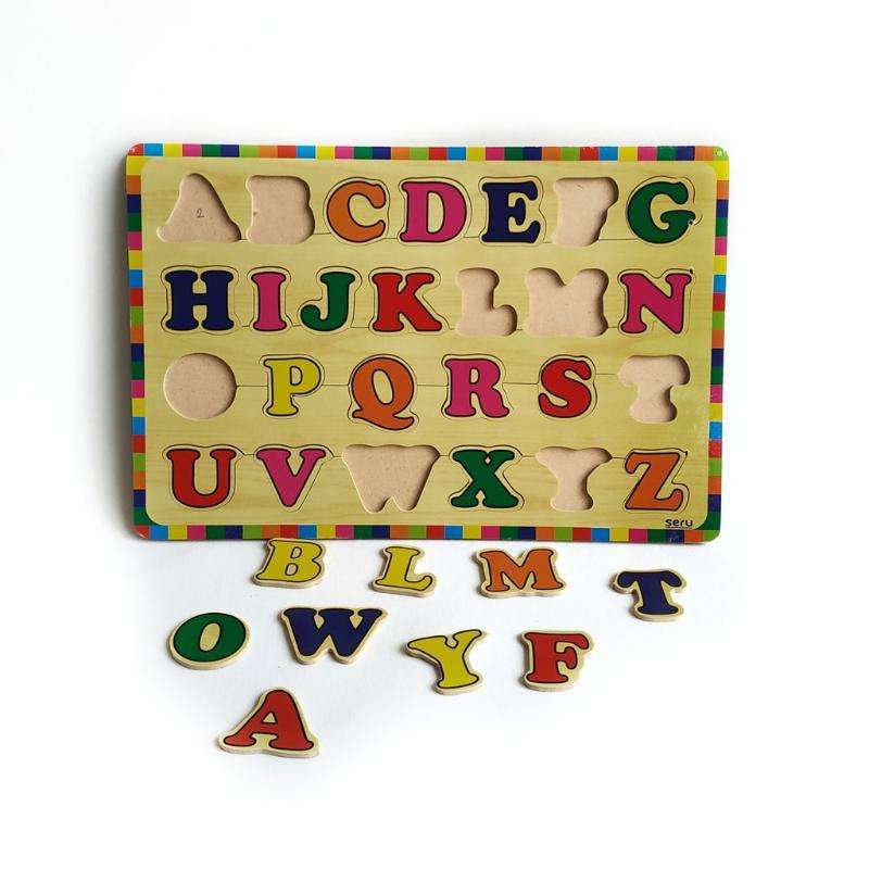 Promo Paket Puzzle Kayu Special Edition Isi 4 / Hijaiyah / Huruf Kecil ...