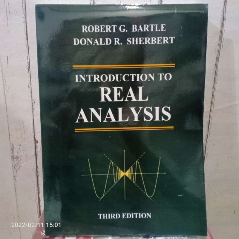 Jual Buku Import Introduction To Real Analysis Robert G Bartle & Donald ...