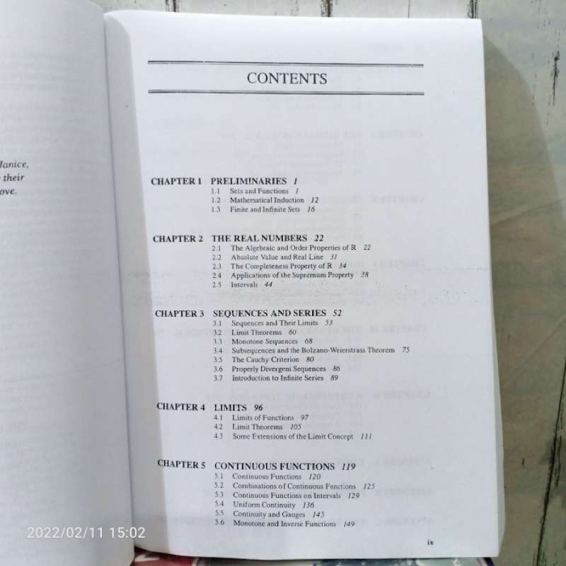 Jual Buku Import Introduction To Real Analysis Robert G Bartle & Donald S Di Seller Noelle ...
