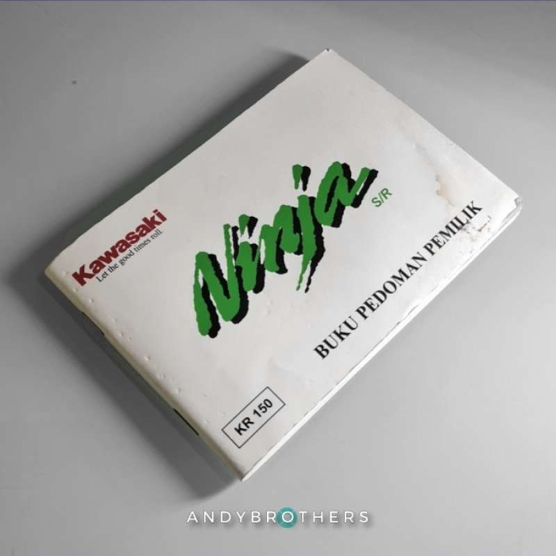 Jual Buku Manual Book Pedoman Pemilik Kawasaki Ninja Kis Kr 150 R-s 2002-05 Di Seller Noelle ...