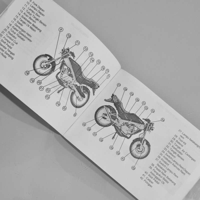 Jual Buku Manual Book Pedoman Pemilik Kawasaki Ninja Kis Kr 150 R-s 2002-05 Di Seller Noelle ...