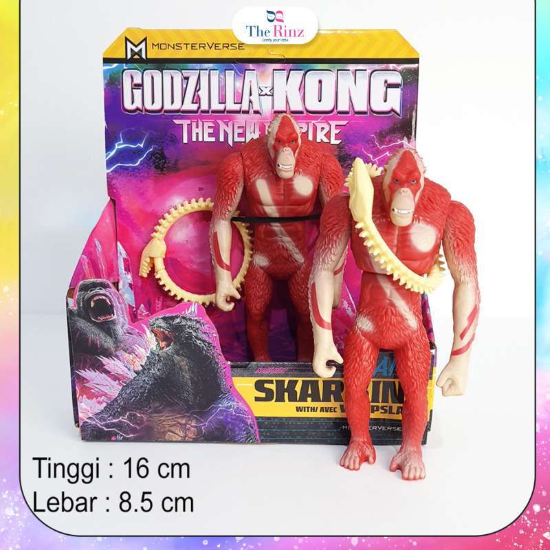 Jual Action Figure Godzilla X Kong Scar King / Skar King The New Empire ...