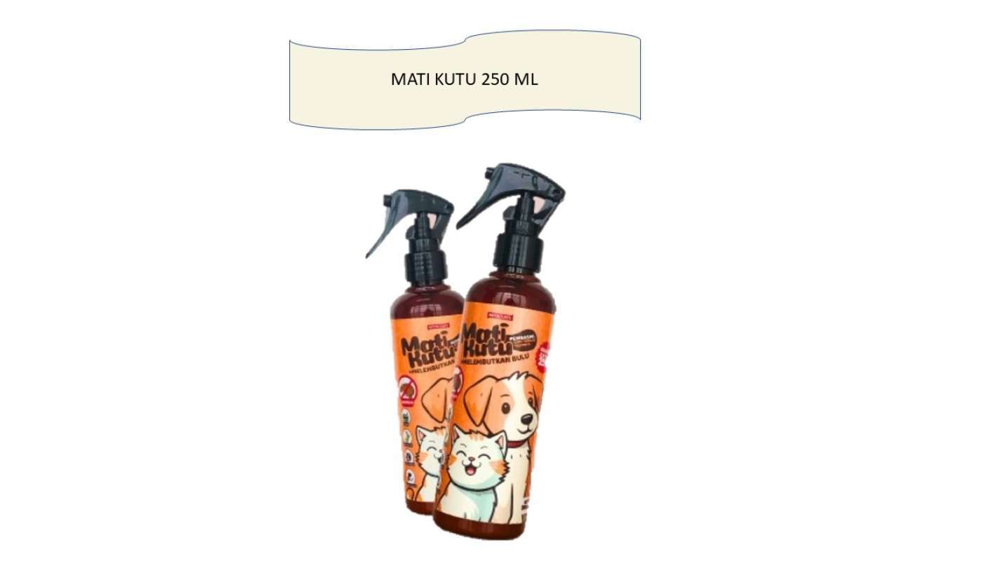 Jual Mati Kutu Anti Kutu Pembasmi Kutu Kucing Dan Anjing - 250 Ml Di ...