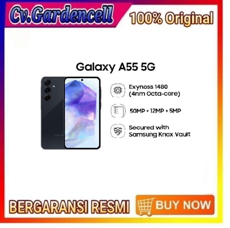 Jual Samsung Galaxy A55 (5g) Ram 8/256gb Garansi Resmi Di Seller Samsung_cv.garden Cell ...