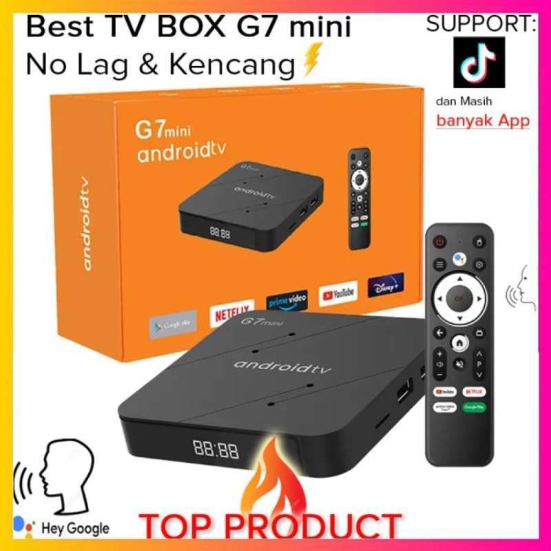 Jual Tv Box 4k Android G7 Mini Pro Voice Smart Tipi Suara Monitor ...