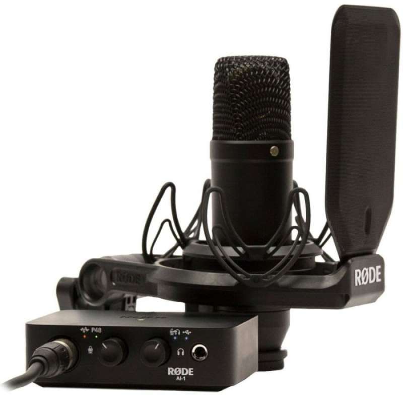 Promo Rode Nt1 & Ai-1 Complete Studio Kit Microphone - Rode Nt1 Kit ...
