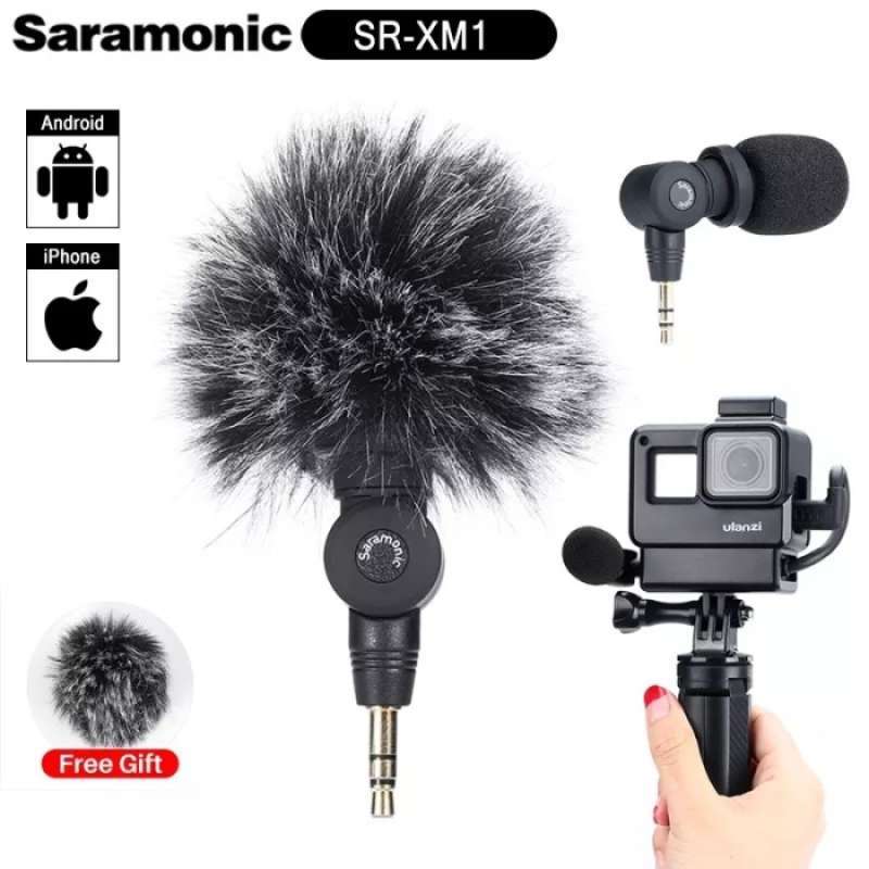 Promo Saramonic Sr-xm1 & Xm1-ws Omnidirectional Microphone Diskon 23% Di Seller Indah Purnama ...