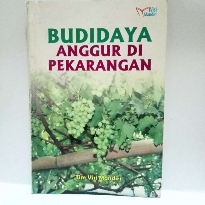 Jual Buku Budidaya Anggur Di Perkarangan Di Seller Hachi - Cengkareng ...
