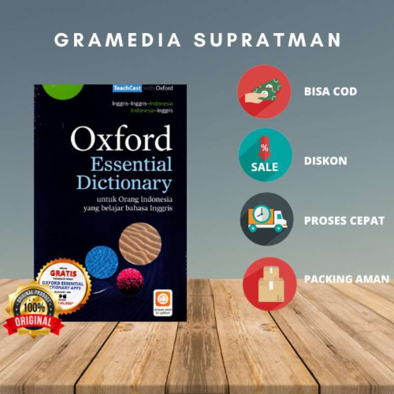 Jual Oxford Essential Dictionary: Untuk Orang Indonesia Yang Bela Di ...