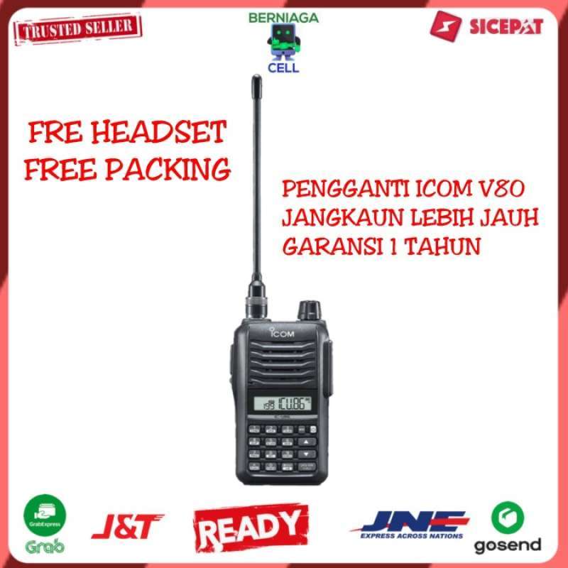 Promo Ht Icom V86 Ic V-86 1 Tahun Made In Japan Diskon 5% Di Seller ...