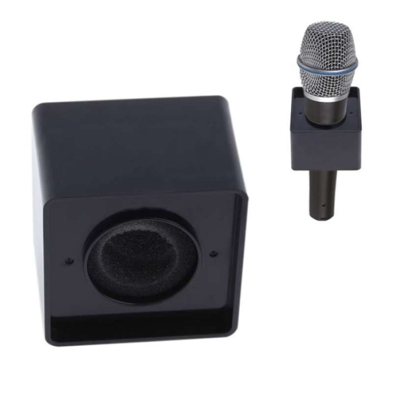 Promo Mic Holder Mikrofon Interview Triangle Segitiga Dan Cube Kotak ...