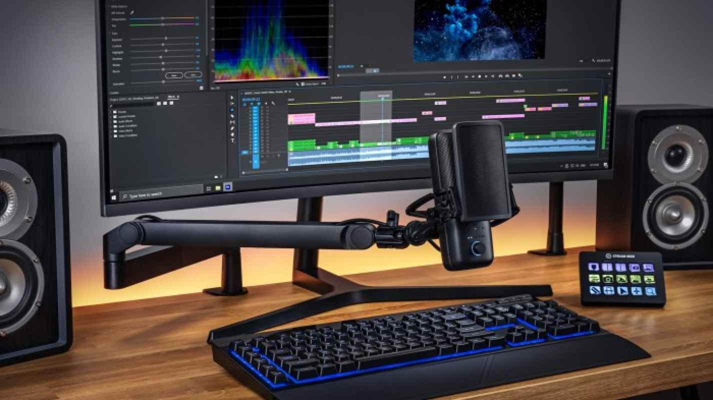 Promo Elgato Wave Mic Lp Boom Arm - Adjustable Armstand Microphone ...