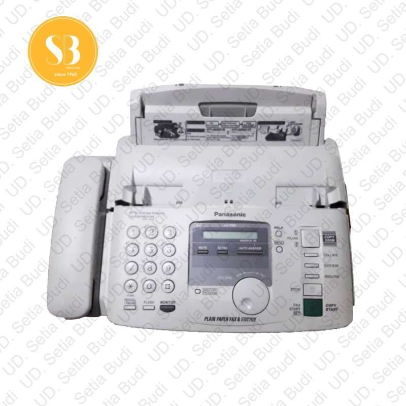 Jual Mesin Facsimile Kertas Hvs / Plain Paper Fax Panasonic Kx-fp80 Di Seller Rosaria ...