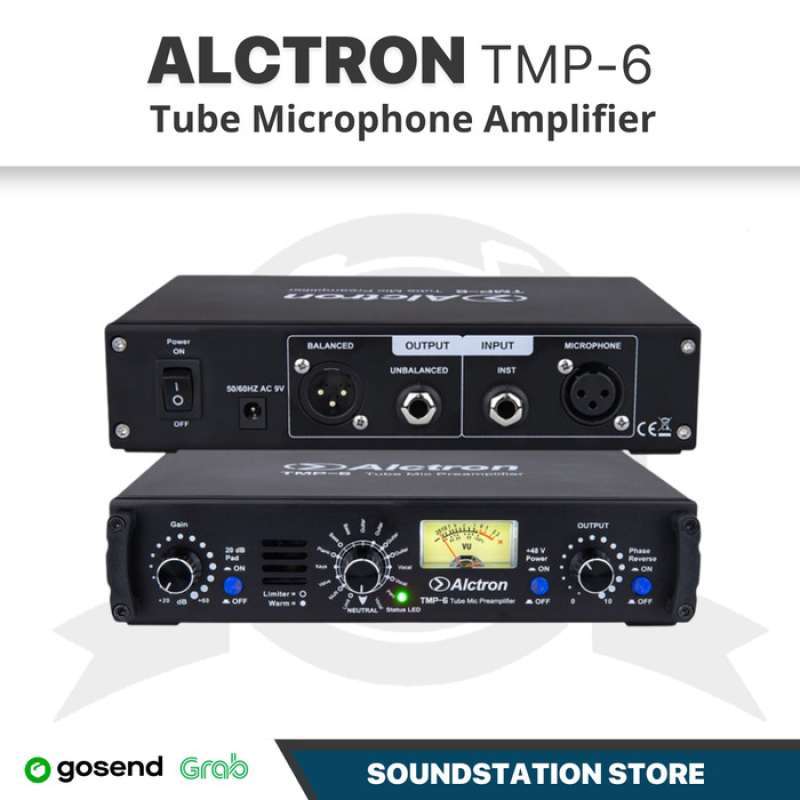 Jual Alctron Tmp6 Mic Preamp, Tmp-6 Tube Mic Pre Amplifier Di Seller ...