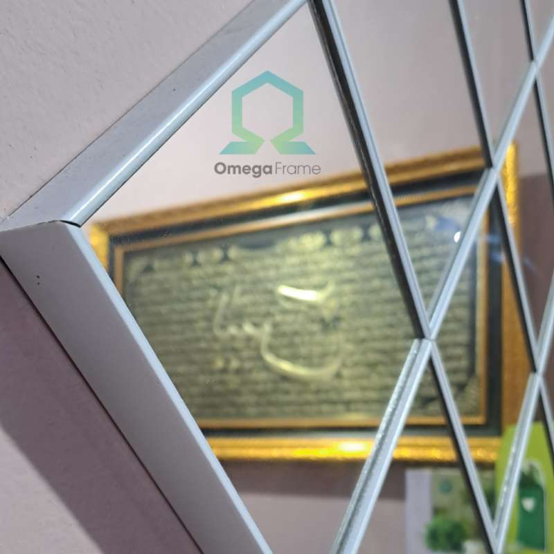 Promo Kaca Persegi Cermin Tempel Dinding Kotak 15x15 Diskon 29% Di ...