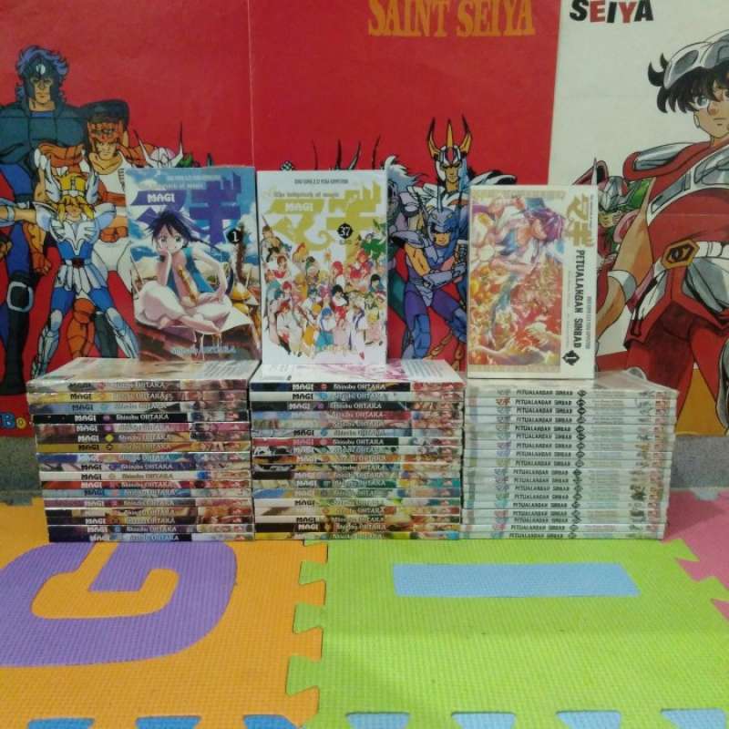 Jual Komik Full Set Tamat Magi The Labyrinth Of Magic + Petualangan Sinbad Di Seller Doujin ...