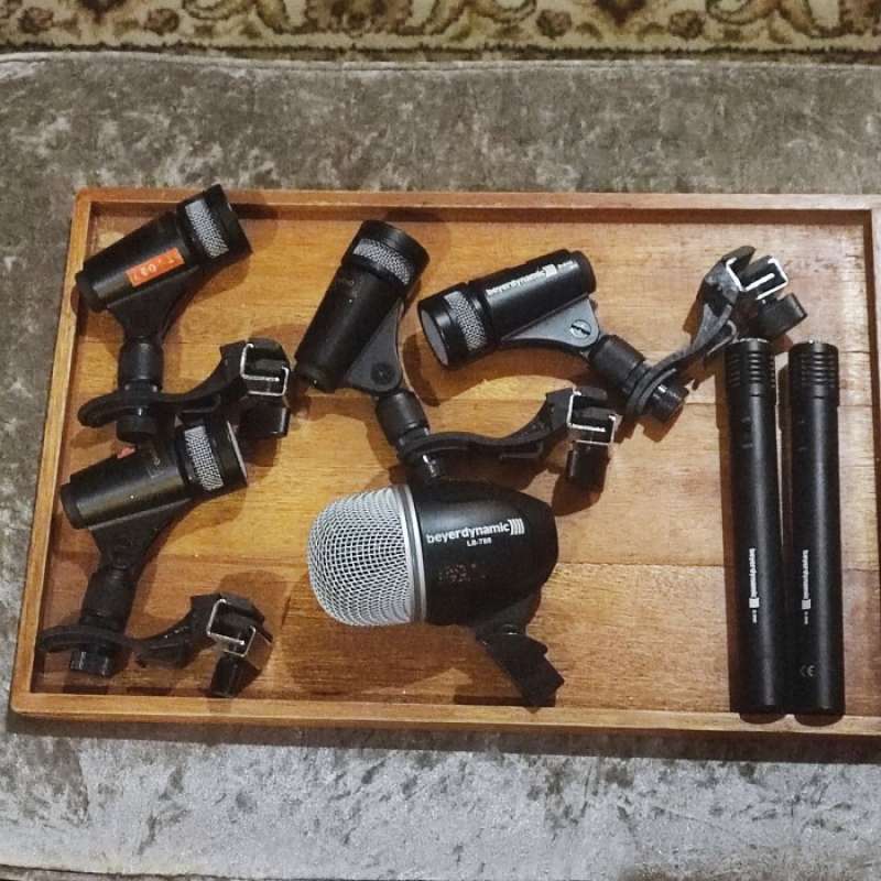 Jual Beyerdynamic 7 Piece Microphone Drum Mic Set Di Seller Rosaria ...