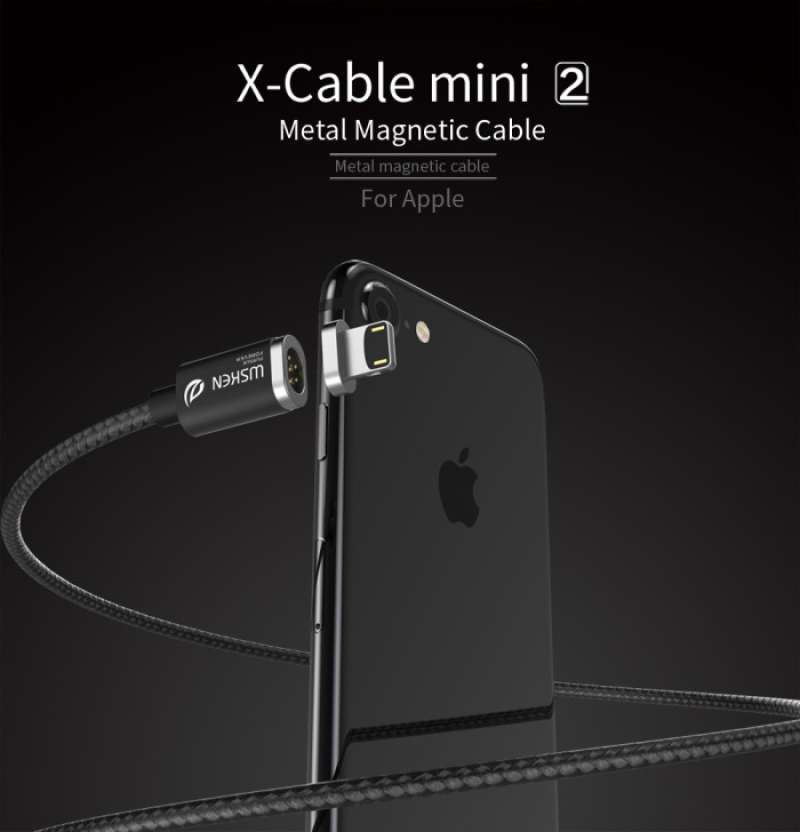 Promo Wsken Xcable (mini 2 - Metal Magnetic Cable) - Up To 2.4a Black ...