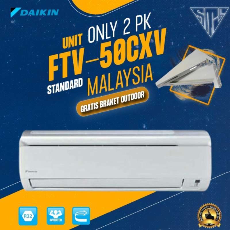 Promo Ac Daikin 2 Pk Standart Malaysia Ftv50cxv Diskon 23% Di Seller ...
