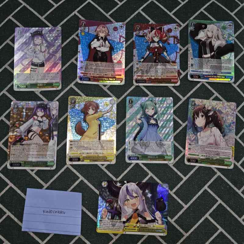 Jual Hololive Holo Live Card Hologram Weifs Schwars Wafer Photocard Pc ...
