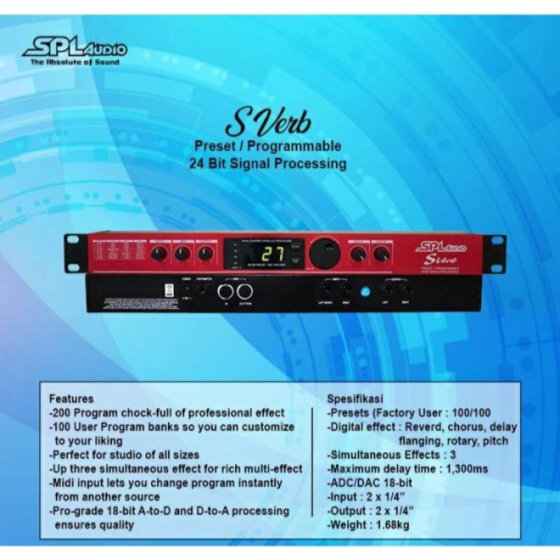 Jual Effect / Efek Vokal Spl Audio S Verb Di Seller Sunshop ...