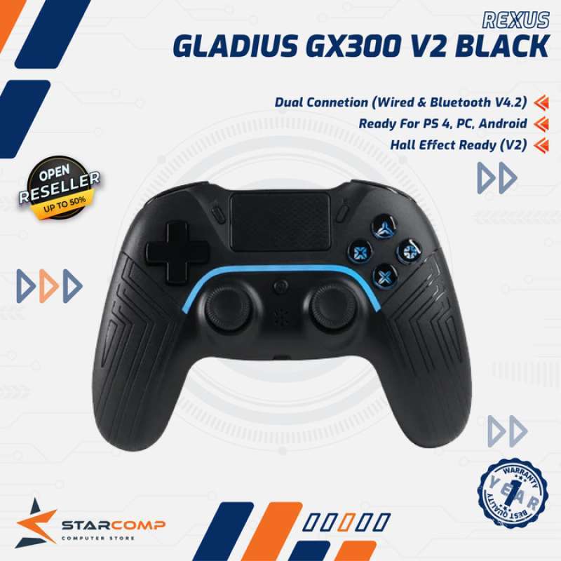 Jual Rexus Gladius Gx300 Gamepad Dual Connection Di Seller Sunshop ...