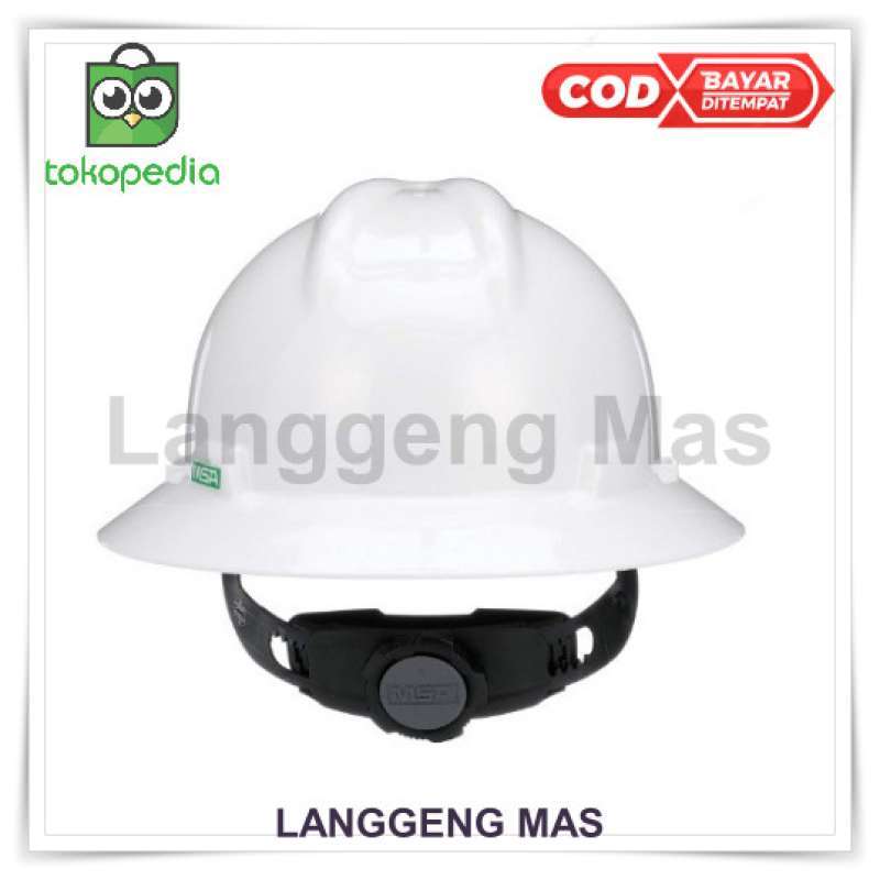 Promo Helm Safety Msa Full Brim - Helm Safety Proyek Msa Plus - Ori ...