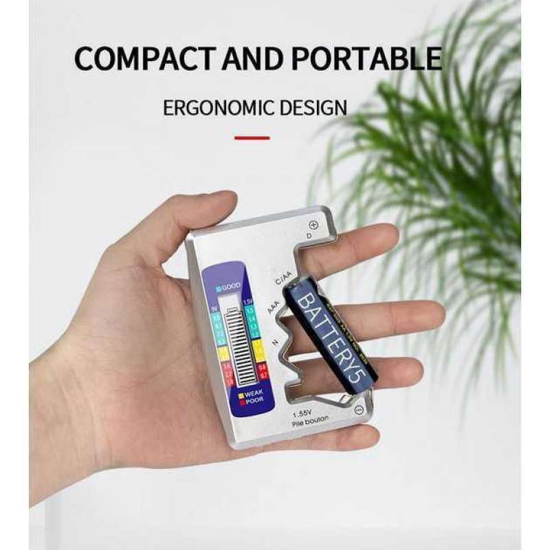 Promo Tester Baterai Universal Battery Capacity Checker Aa Aaa Tespen ...