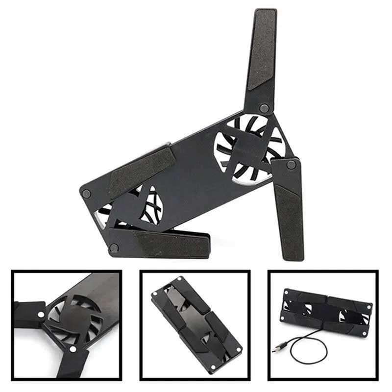 Jual Kingcooler Notebook Laptop Cooling Pad Lipat Portable X Stand Dual ...