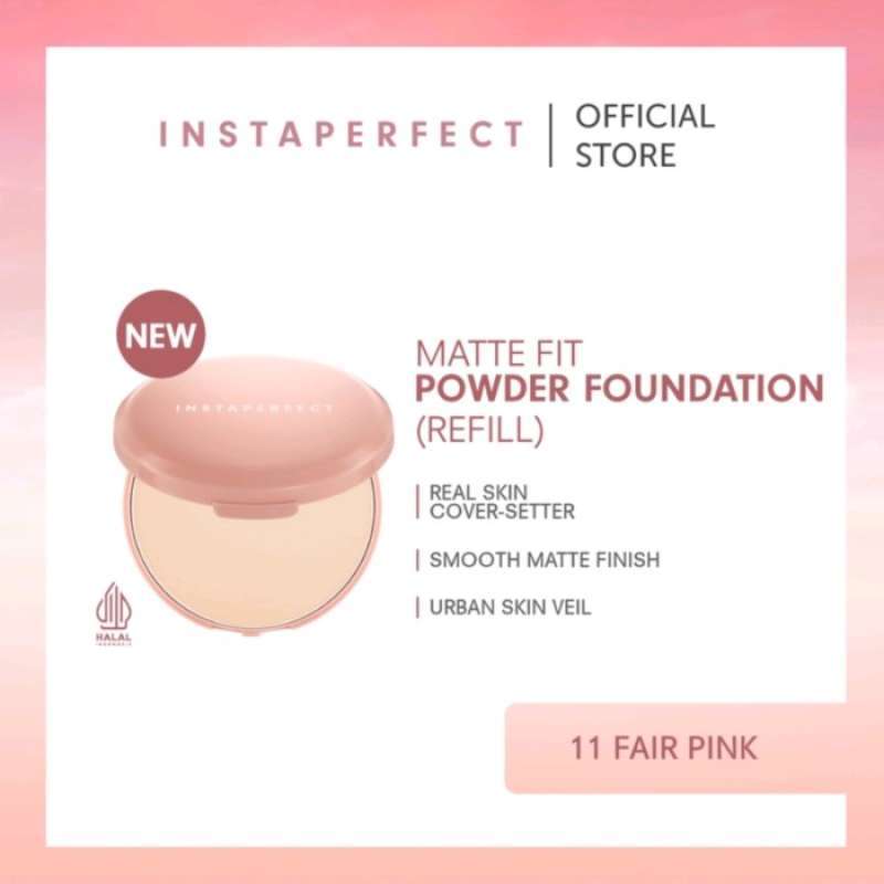 Jual Wardah Refill Instaperfect Matte Fit Powder Foundation (refill) Di ...