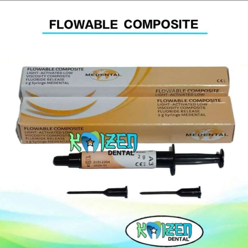 Promo Flowable Composite Flow Medental Tambalan Gigi Resin Composite ...
