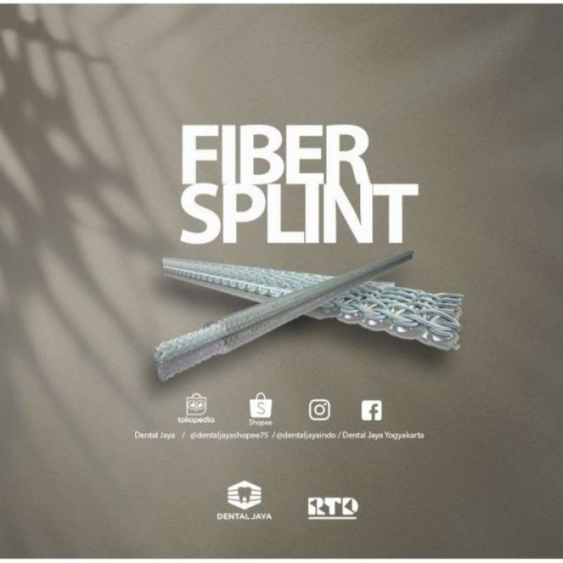 Promo Dental Jaya Fiber Splint // Fiber Reinforced // Splinting ...