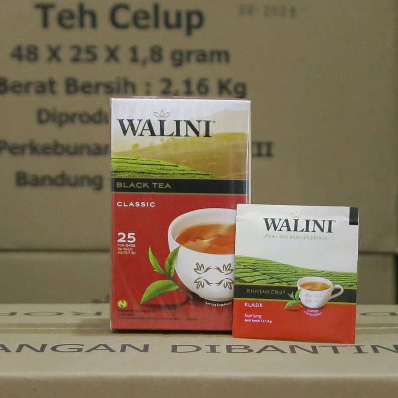Jual Teh Walini Hitam Klasik Amplop/ Walini Classic Blacktea Envelope ...
