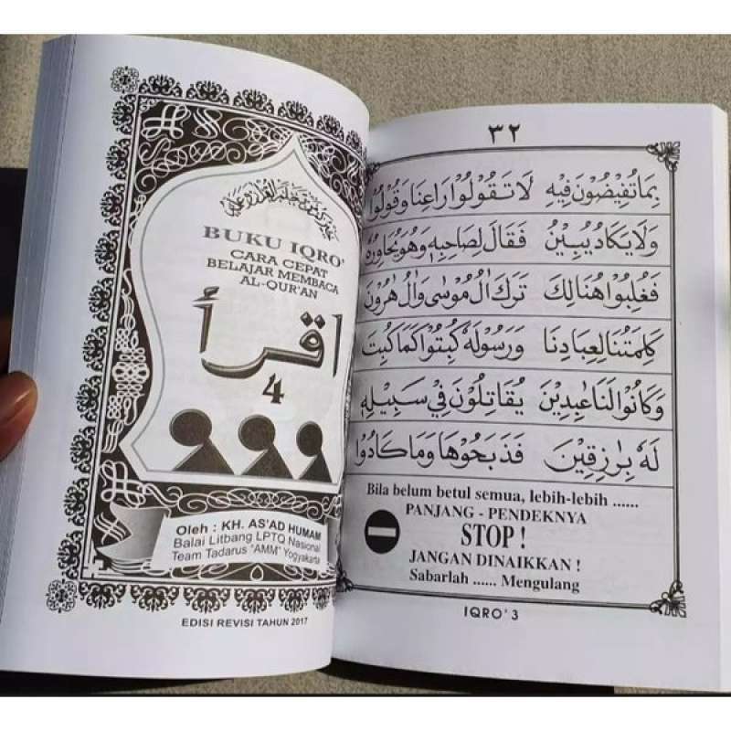 Jual Buku Iqro Bundel Jilid 1-6 Ukuran Besar Hitam Soft Cover Di Seller ...