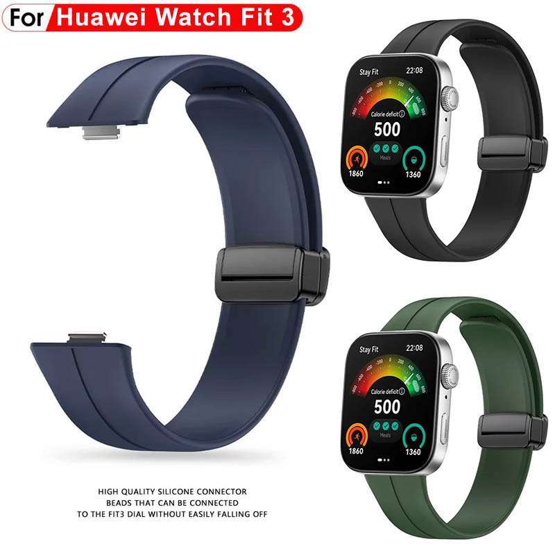 Promo Magnetic Strap Huawei Watch Fit 3 - Tali Jam Tangan Diskon 15% Di ...
