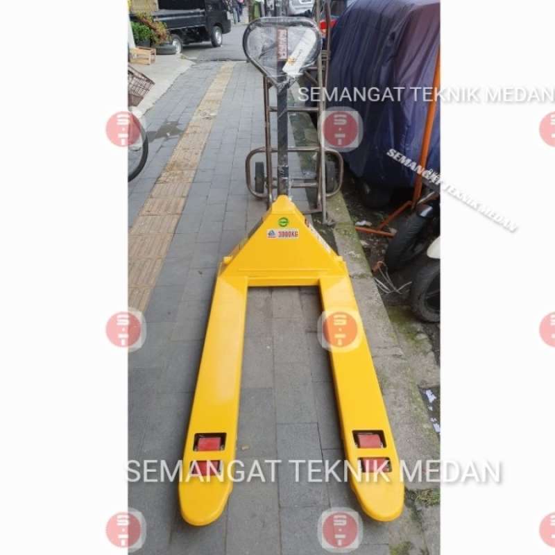 Jual 3ton Hand Lift Pallet Handpallet Palet Stacker Truck 3t 3 Ton Maseda Di Seller Semangat ...