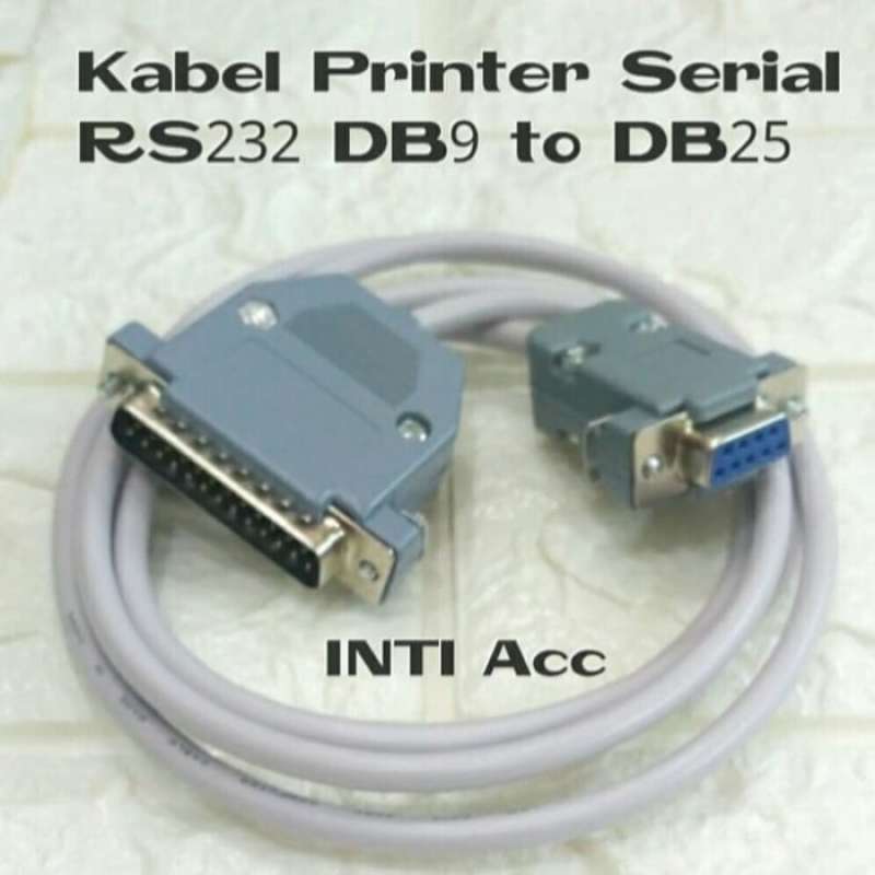 Jual Kabel Printer Serial Rs232 Db9 - Db25 Epson Tmu 210 220 295 Tmt88 Di Seller Yama ...