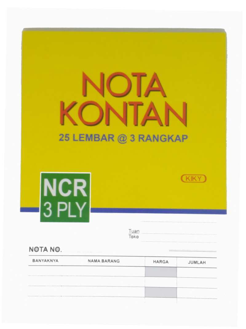 Jual Kertas Nota Ncr 3 Ply Original Harga Termurah Juli 2024 | Blibli