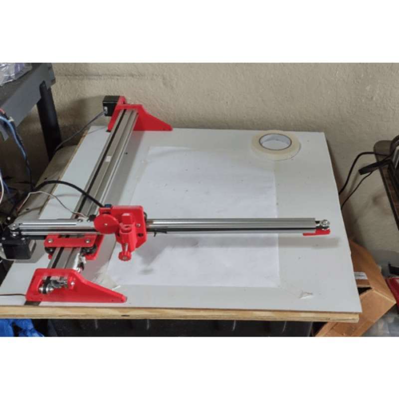 Jual Diy Writing Drawing Machine 2d Cnc Plotter - Biru Di Seller Velvet ...