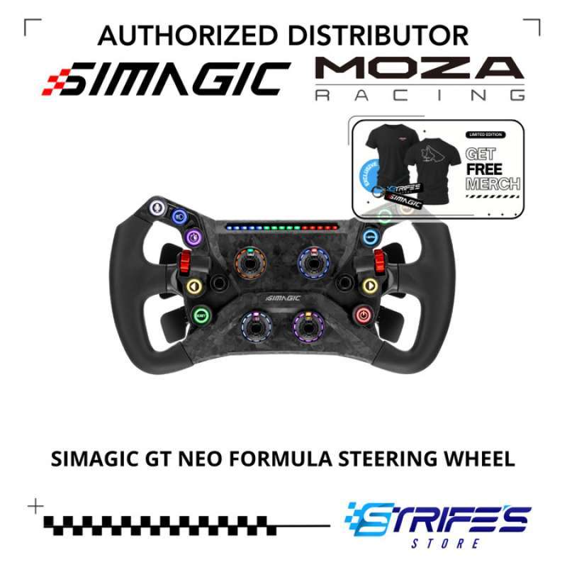 Jual Simagic Gt Neo Formula Steering Wheel Open Ecosystem - Gt Neo Di ...