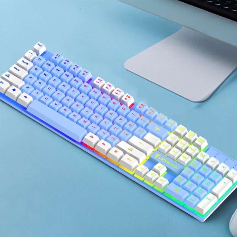 Jual Keyboard Gaming - Keyboard Mechanical Feel / Keyboard Rgb ...