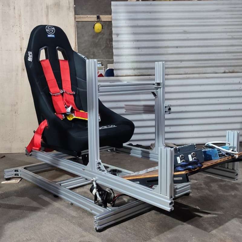 Jual Custom 2dof Racing Motion Simulator Rig Mover + Bucket Seat + Belt ...