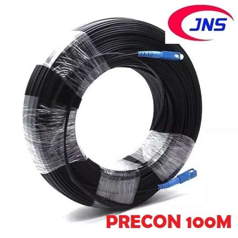 Jual Precon 1 Core 100 Meter Dropcore Kabel Fiber Optik Konektor Sc Upc ...