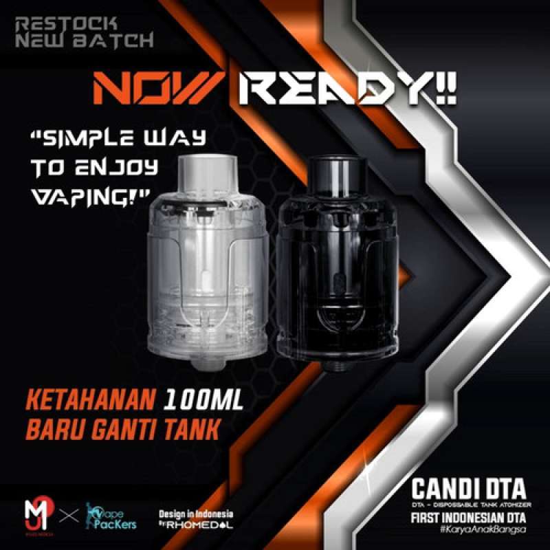 Jual Candi | Dta | Disposable Tank Atomizer Di Seller Vape Spark ...